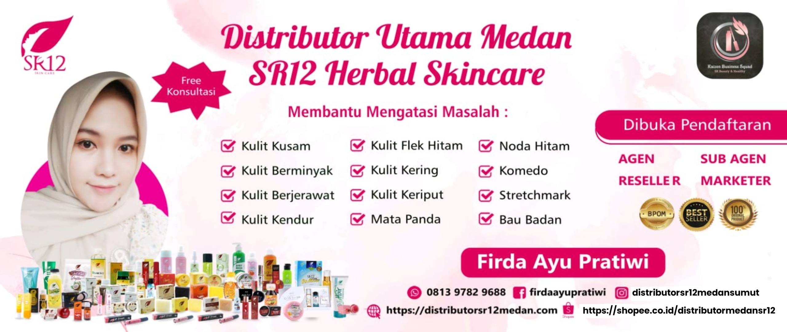 Distributor SR12 Skincare Herbal Medan | Aman, Halal & BPOM | Bisnis ...